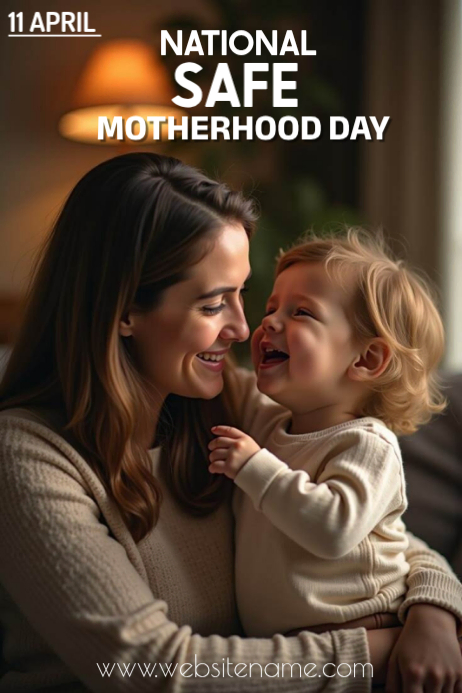National Safe Motherhood Day Poster Template | PosterMyWall