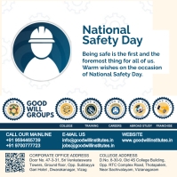 National Safety Day Template | PosterMyWall