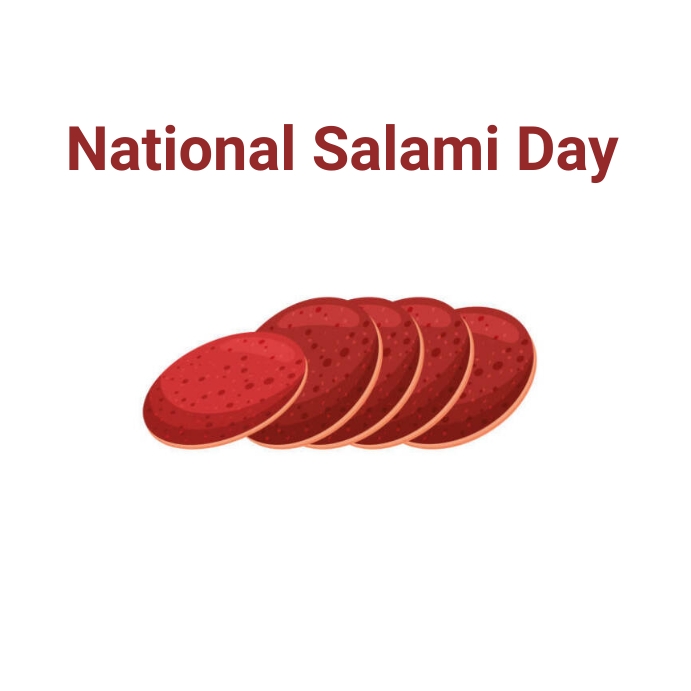 national salami day Template | PosterMyWall