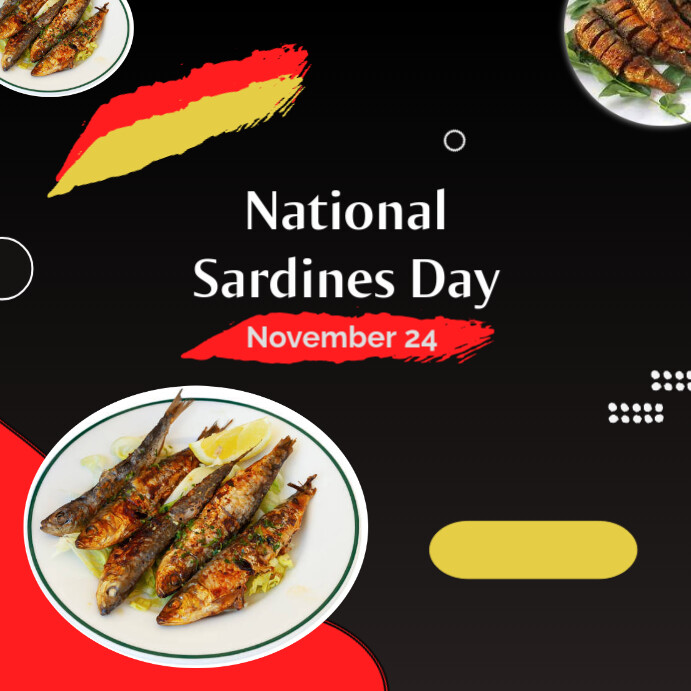 Copy of national sardines day | PosterMyWall