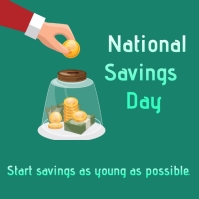 National Savings Day Template | PosterMyWall