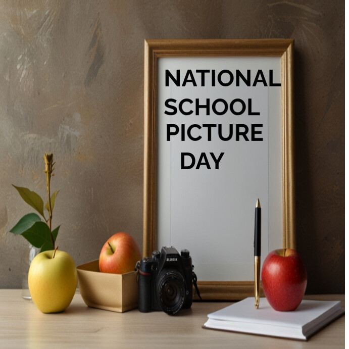 NATIONAL School Picture Day Template | PosterMyWall