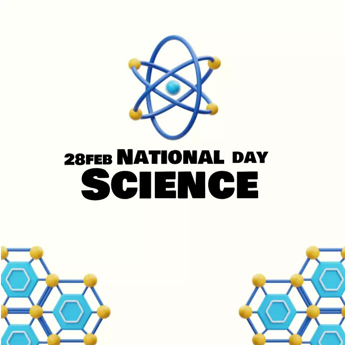 National science day Template | PosterMyWall