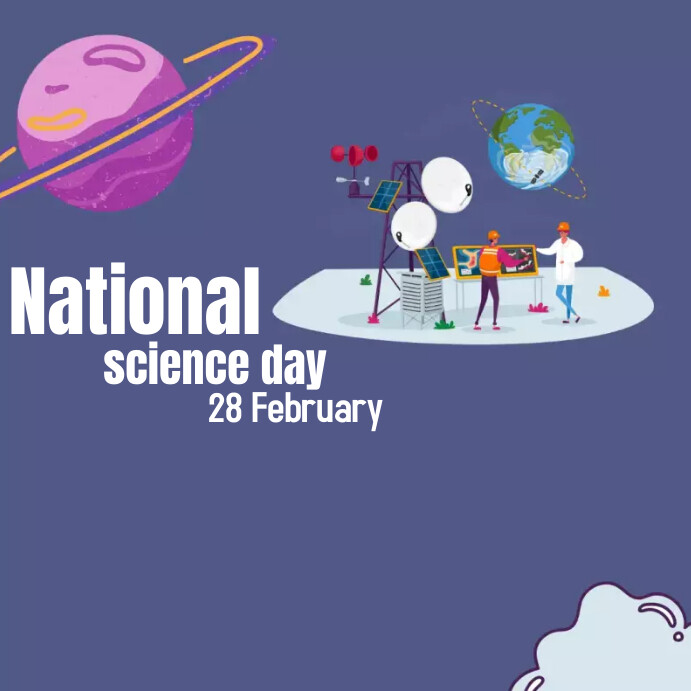 National science day Template | PosterMyWall
