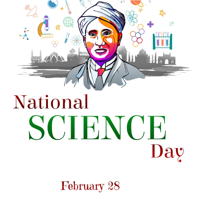 National Science Day Template | PosterMyWall