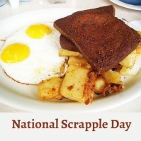 national scrapple day Template | PosterMyWall
