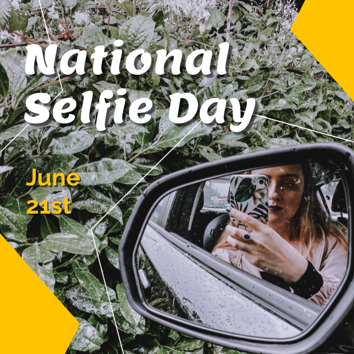 National Selfie Day Template | PosterMyWall