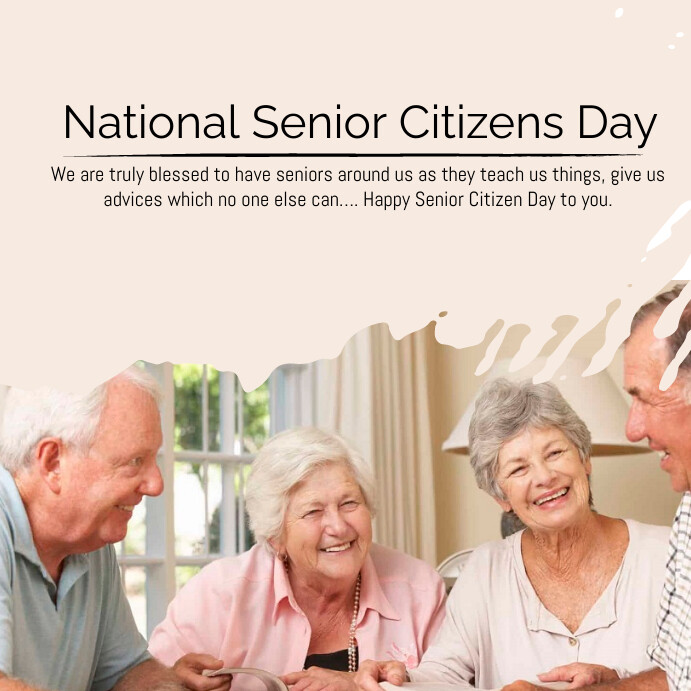 national senior citizen day Template | PosterMyWall
