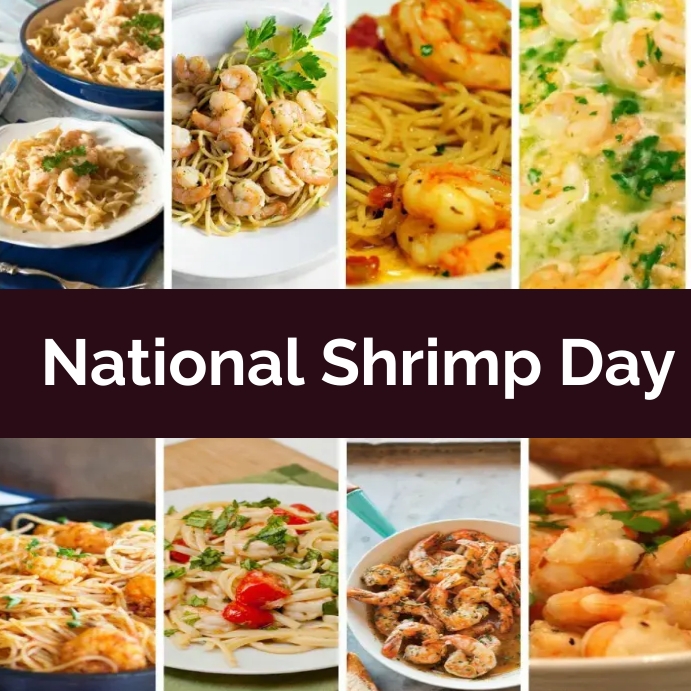 national shrimp day Template | PosterMyWall