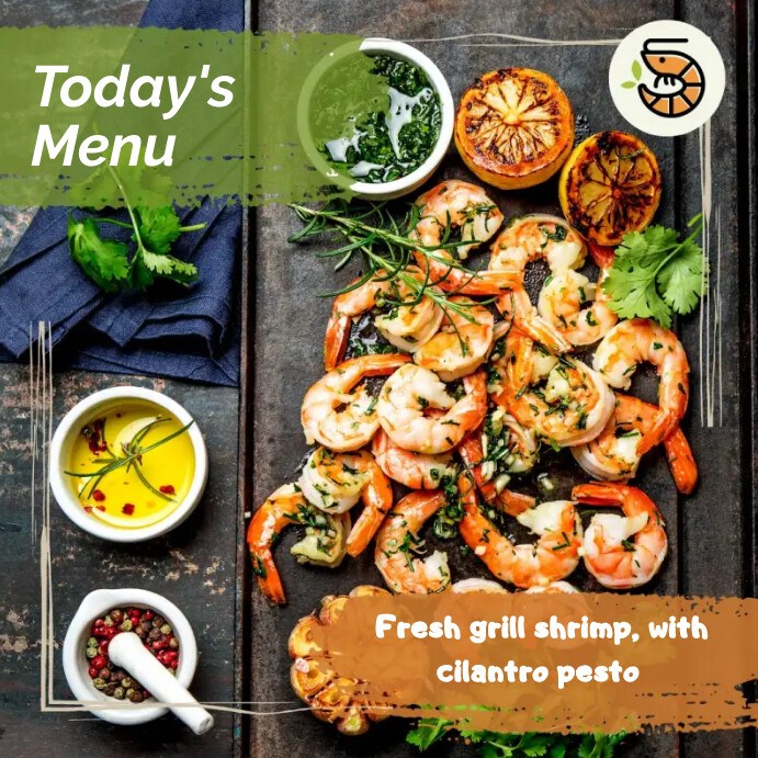 National shrimp day template | PosterMyWall