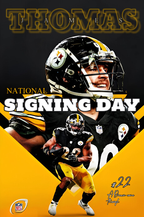 NATIONAL SIGNING DAY TEMPLATE | PosterMyWall