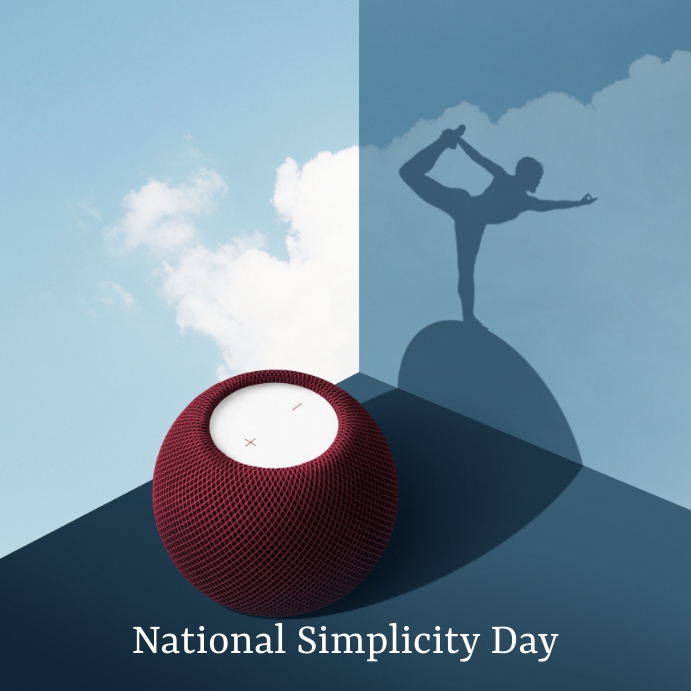National simplicity day Instagram post Template | PosterMyWall