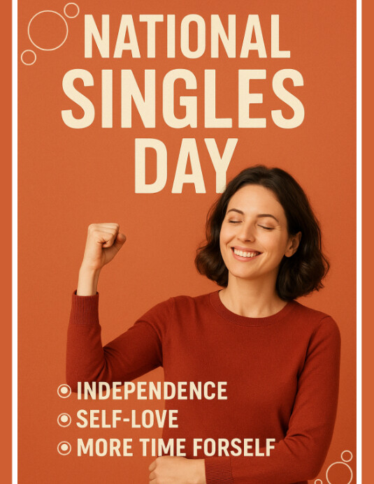 Plantilla de National Singles Day | PosterMyWall