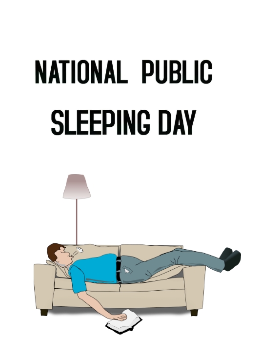 Plantilla de National sleeping day | PosterMyWall