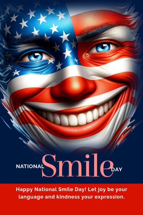 National smile day Templat | PosterMyWall