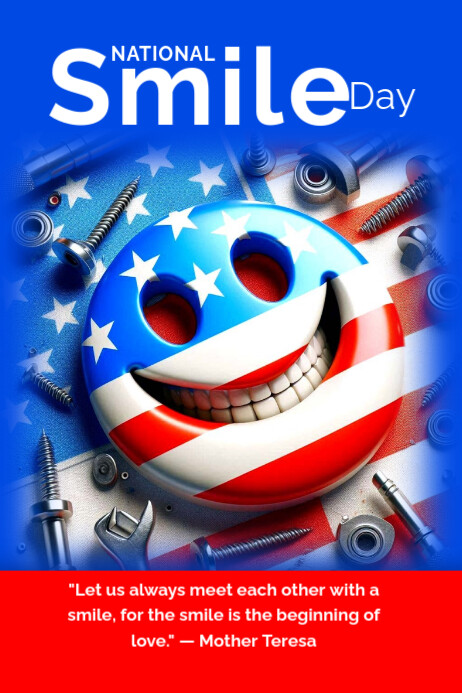 National smile day Template | PosterMyWall