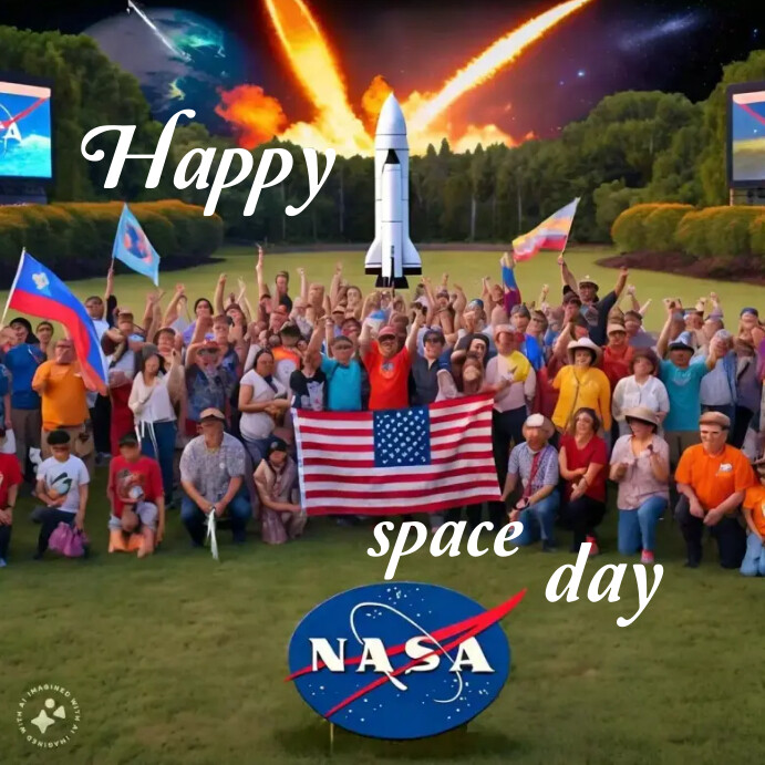 National space day Template | PosterMyWall