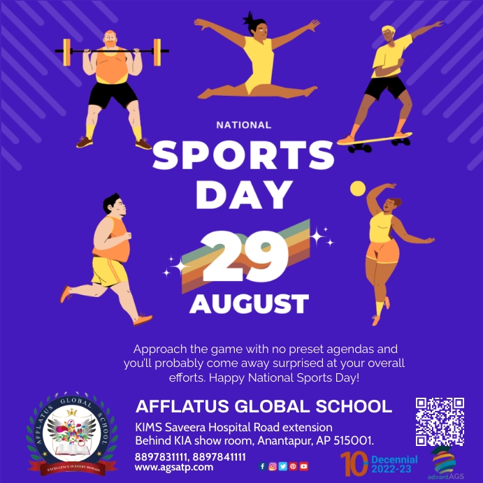 national sports day Template | PosterMyWall