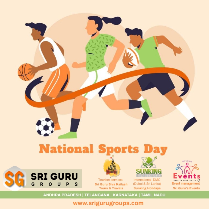national sports day Template | PosterMyWall