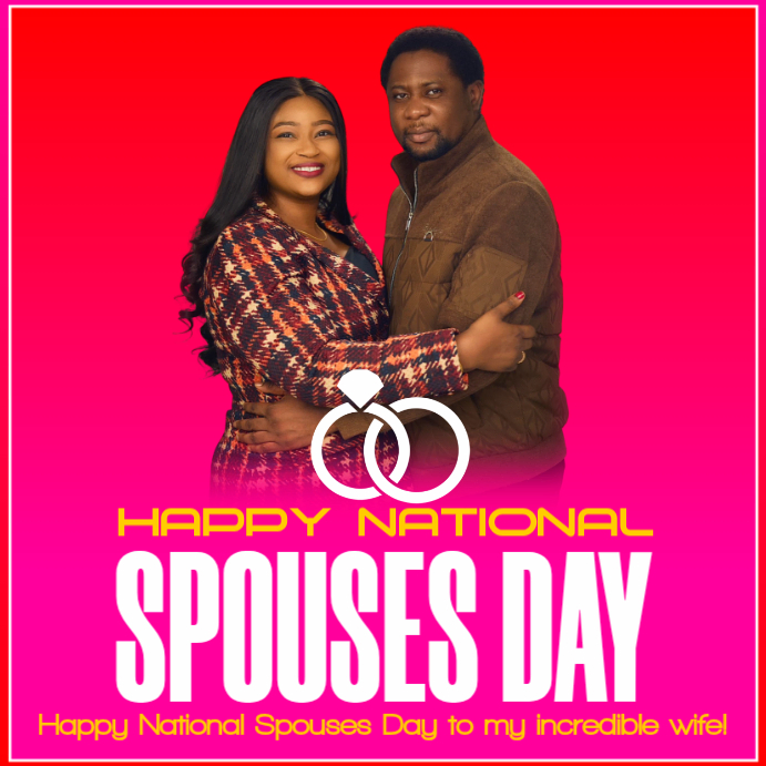 National Spouses Day Instagram Post Template | PosterMyWall