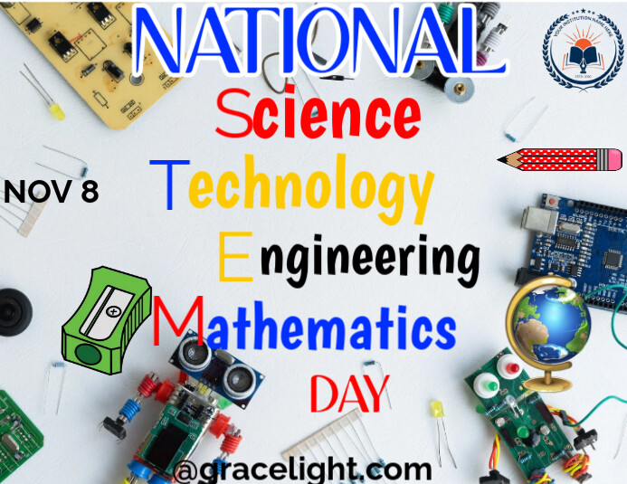 NATIONAL STEM/STEAM DAY Template | PosterMyWall