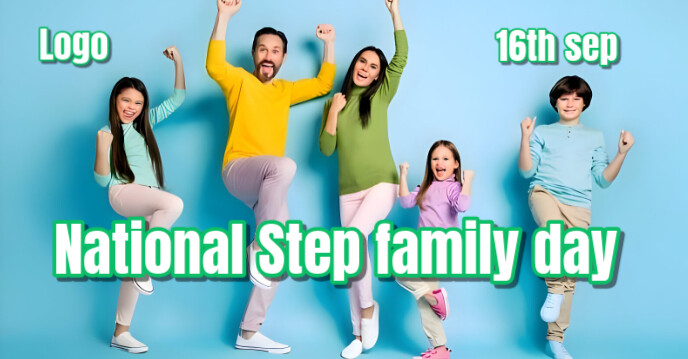 Modèle National Step family day | PosterMyWall