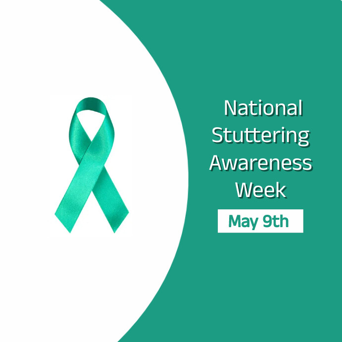 Modèle national stuttering awareness day | PosterMyWall