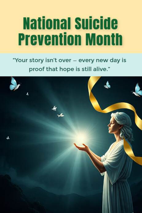 National suicide prevention month Template | PosterMyWall