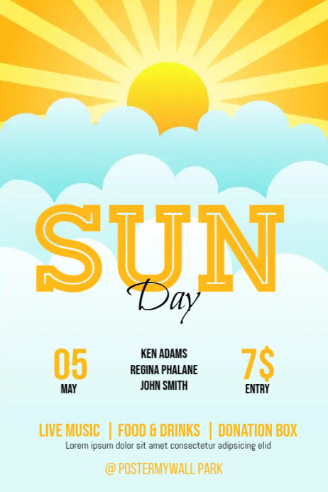 Copy of National Sun Day Flyer Template | PosterMyWall