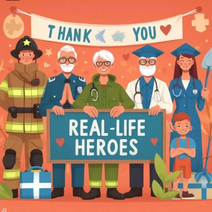 National super hero day Template | PosterMyWall