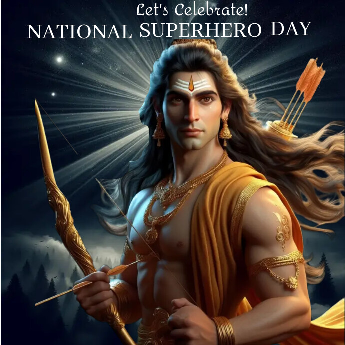 National superhero day Template | PosterMyWall