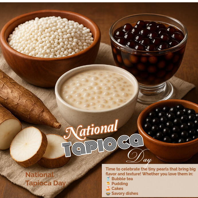 Copy of National Tapioca Day | PosterMyWall