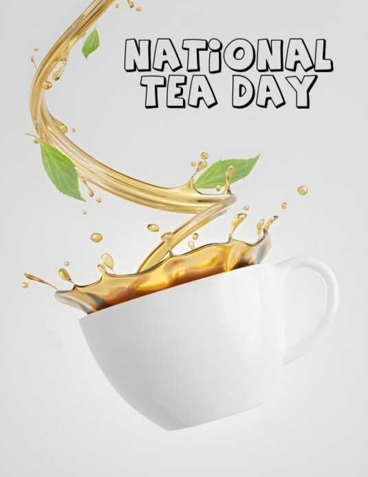 national tea day Template | PosterMyWall