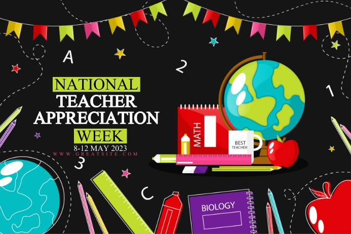 national teacher appreciation week Template | PosterMyWall