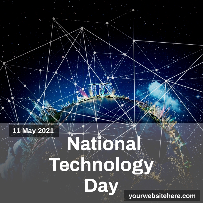 National Technology Day Template | PosterMyWall