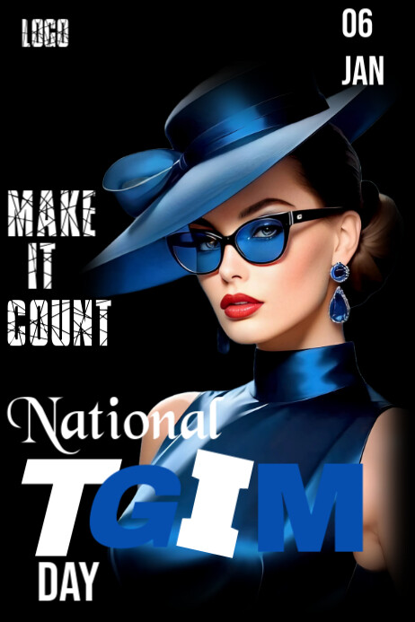 National thank God it's Monday Template | PosterMyWall