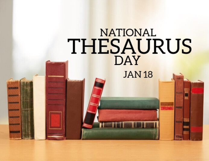 National Thesaurus Day Flyer Template | PosterMyWall