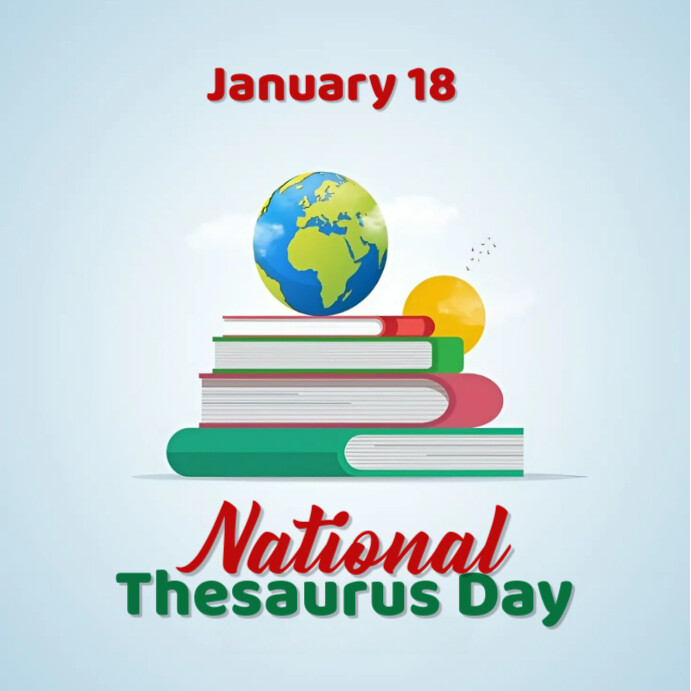 National Thesaurus Day Template | PosterMyWall