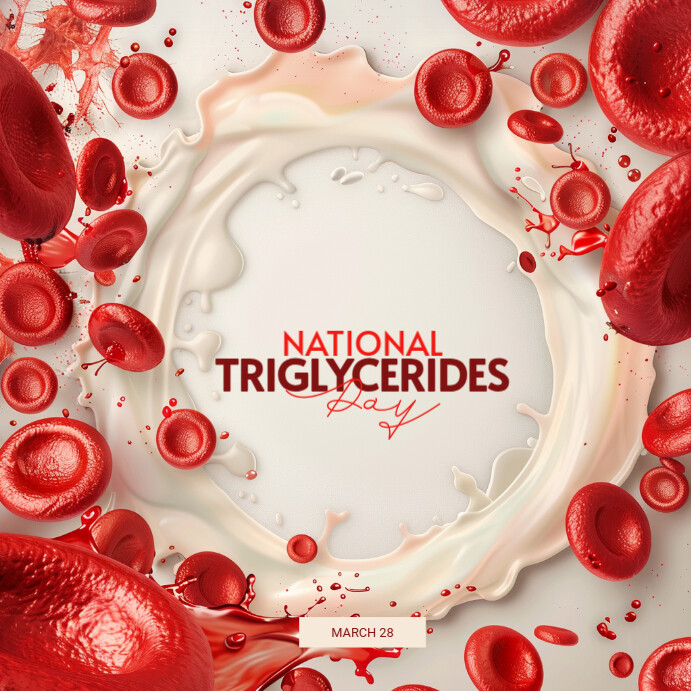 National triclycerides Day Template | PosterMyWall