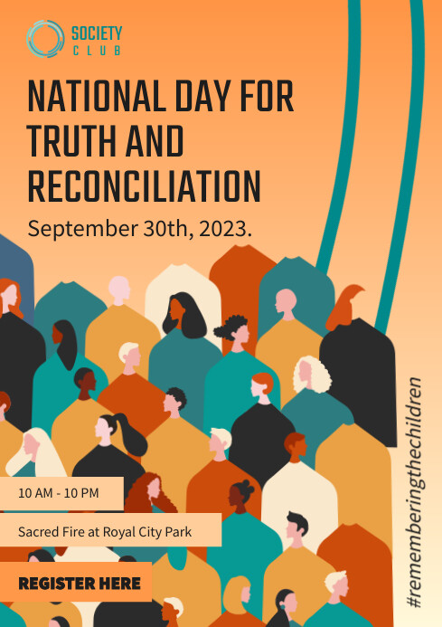 National truth and reconciliation template | PosterMyWall