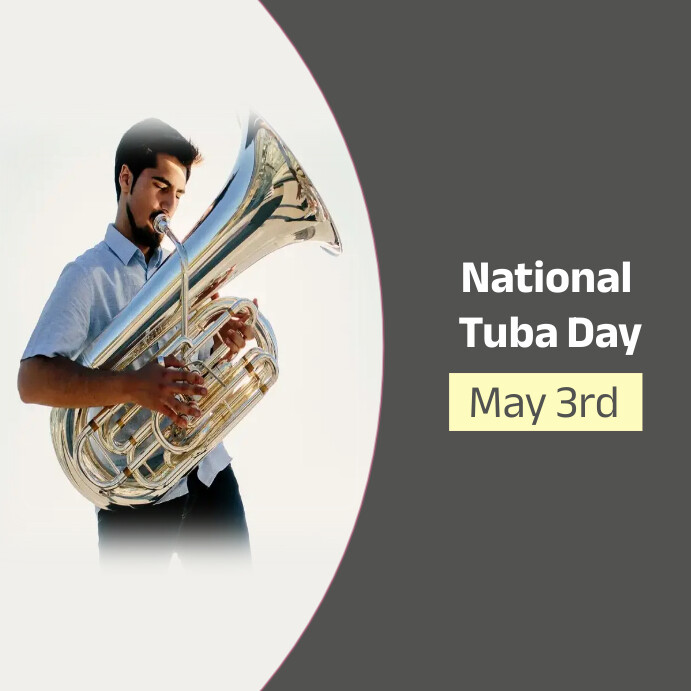 Copy of national tuba day | PosterMyWall