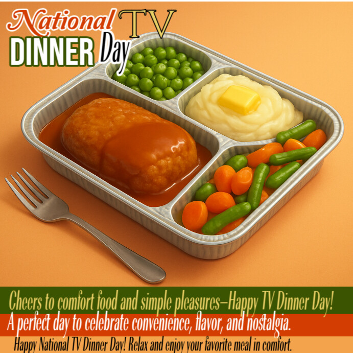 Copy of National Tv Dinner Day | PosterMyWall