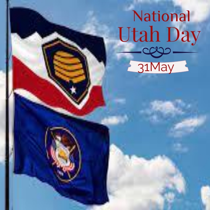 Plantilla de National Utah day Instagram post | PosterMyWall