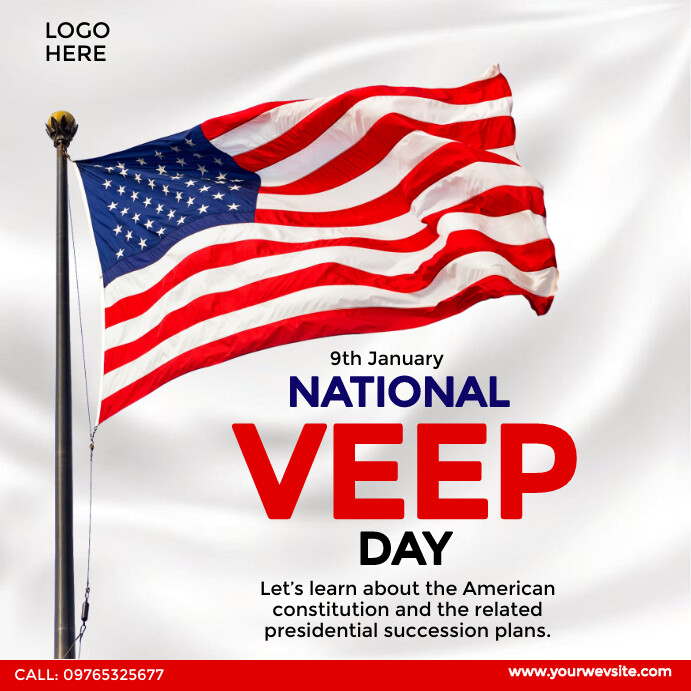 National Veep Day Template | PosterMyWall