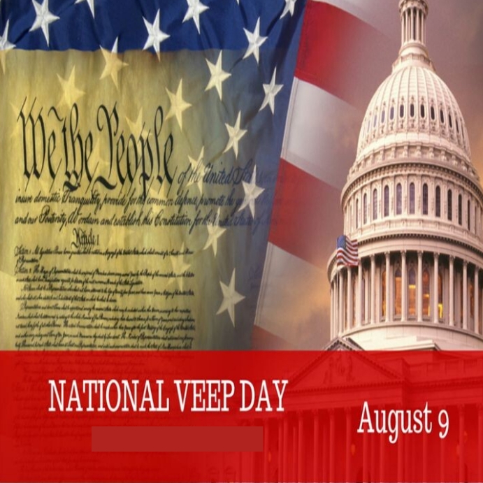 National Veep Day template design | PosterMyWall