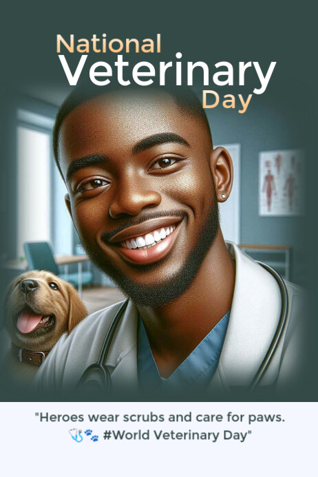 National veterinary day Template | PosterMyWall