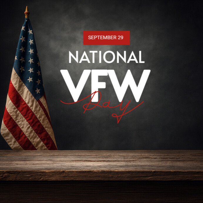 National Vfw Day Insta Template | PosterMyWall