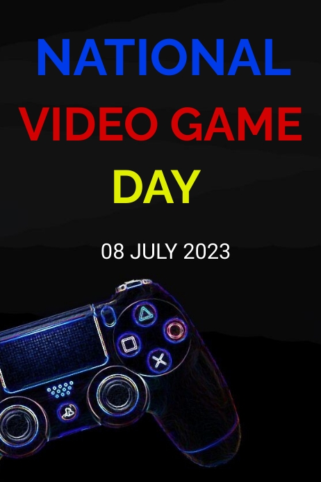 National Video Game Day Template | PosterMyWall