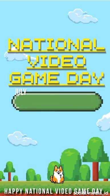 National Video Game Day Template | PosterMyWall