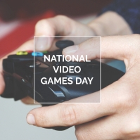 NATIONAL VIDEO GAMES DAY Template | PosterMyWall